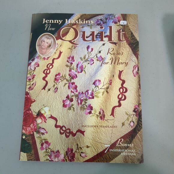 Office | Jenny Haskins New Quilt Roses For Mary Quilt Pattern Templates ...